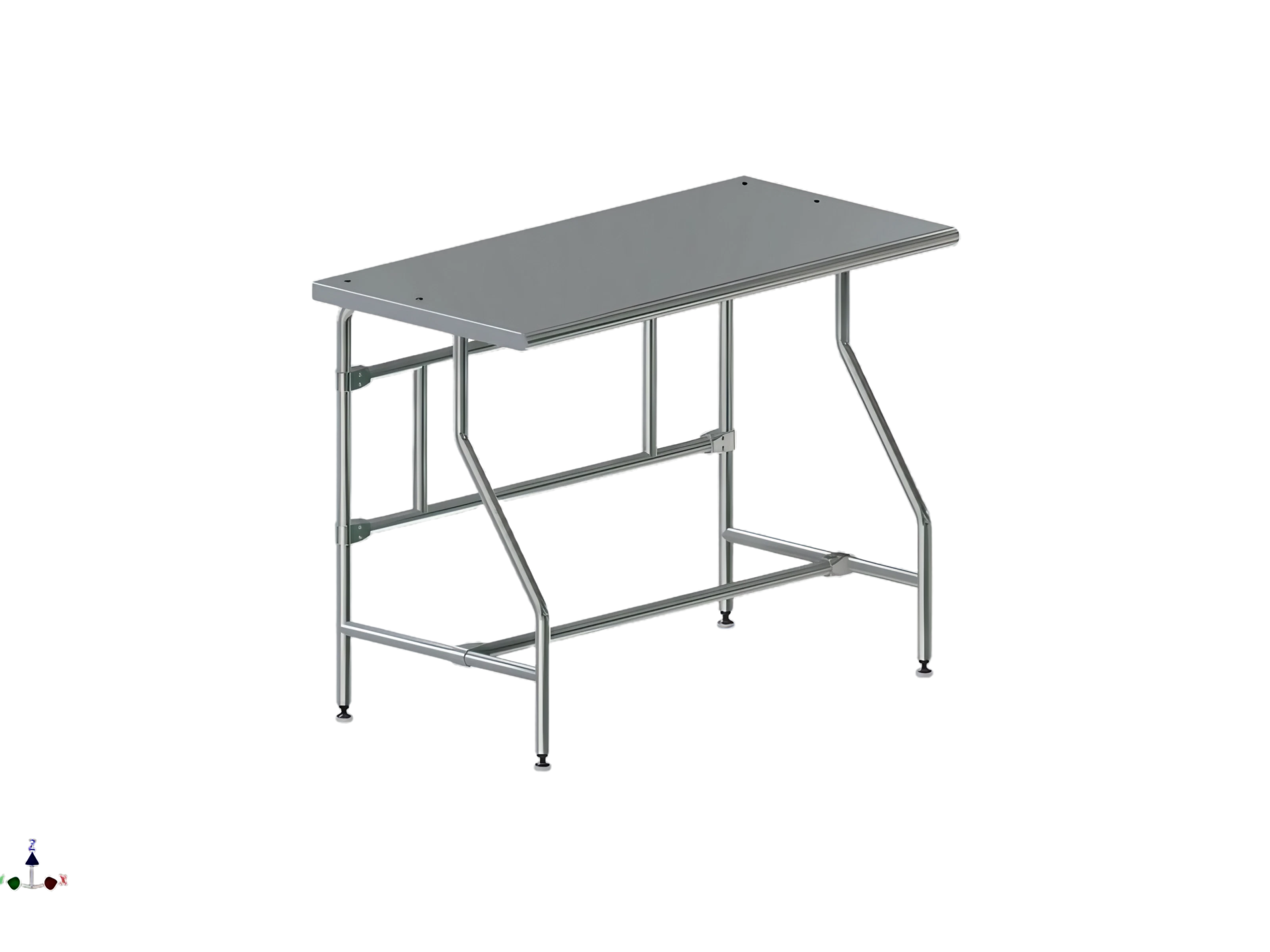 Cleanroom Ergo Table - Solid | Furniture & Equipment