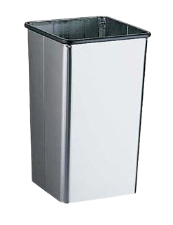 Stainless Steel Open Top Receptacles | Furniture & Equipment