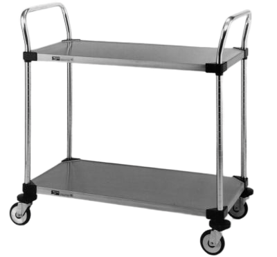 Two Solid Shelf Cleanroom Cart | Furniture & Equipment