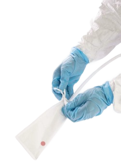 Tyvek® 1422A Filling Needle Autoclave Bags with Drawstring | Keystone