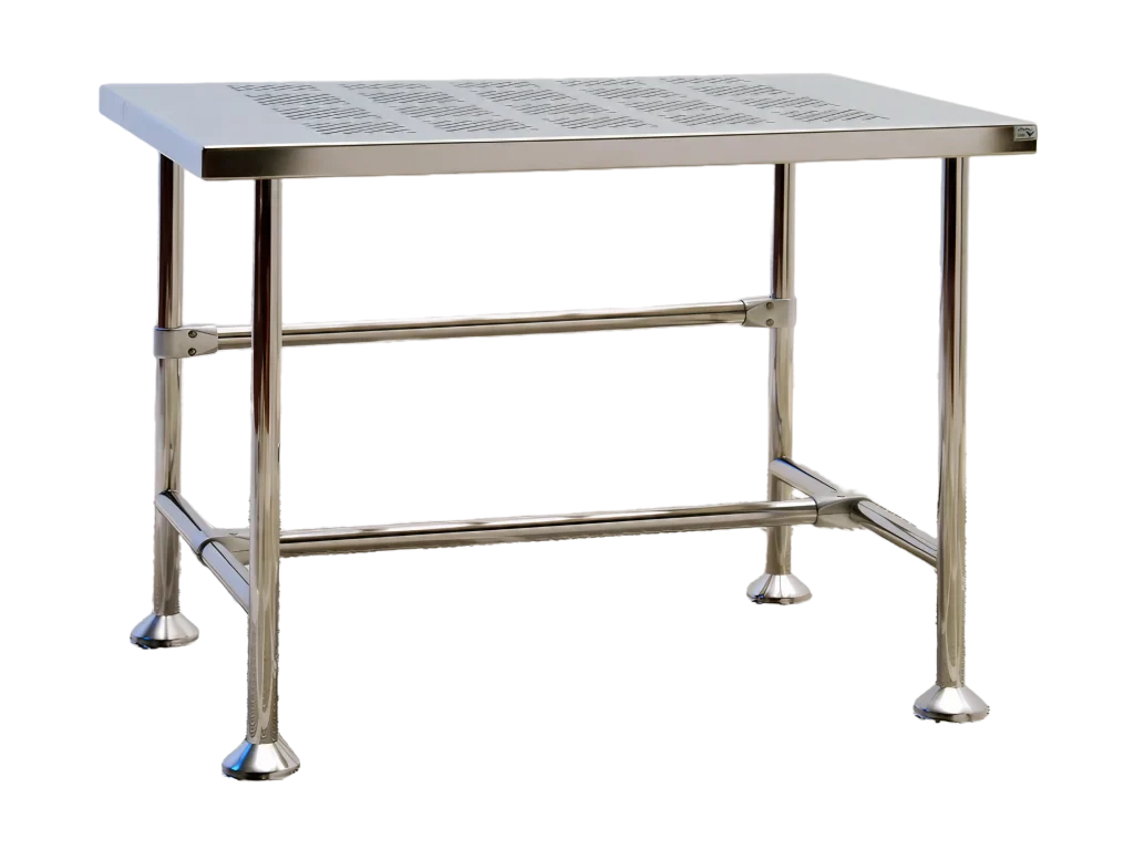 Cleanroom Heavy Duty Table - Perforated | Furniture & Equipment