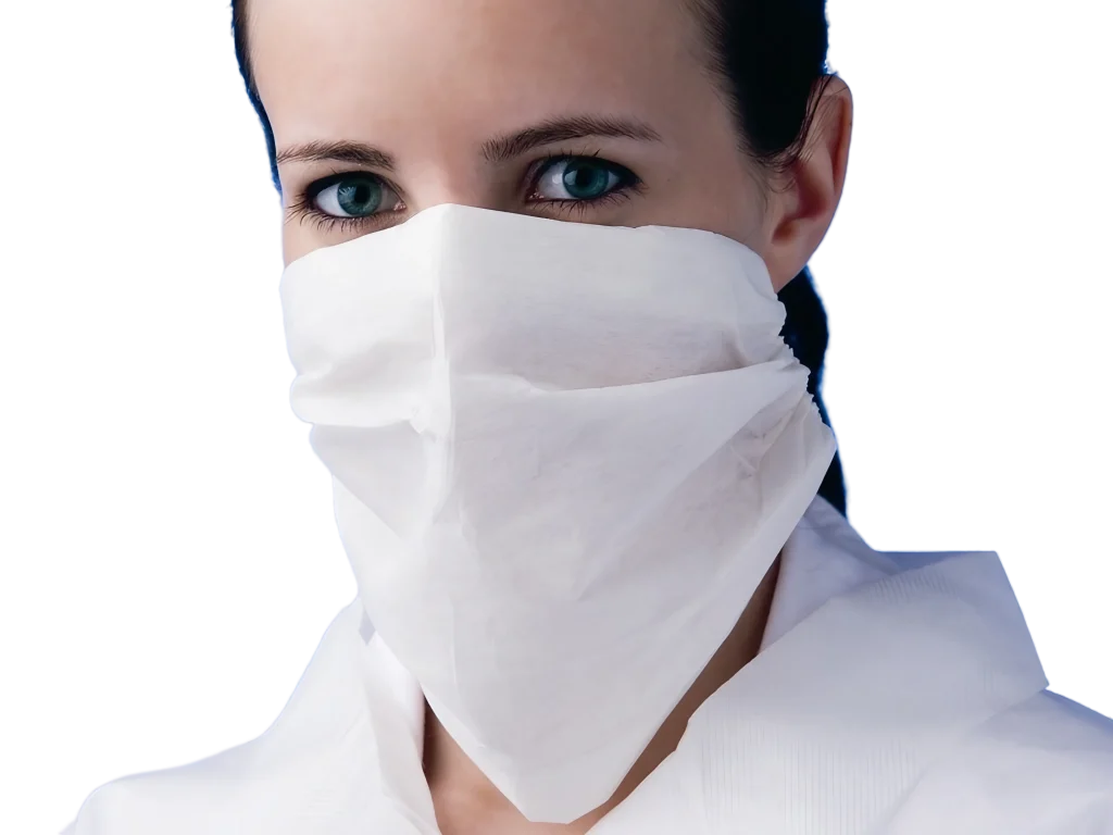 PF2 Face Mask With Elastic Straps | Cleanroom Face Masks
