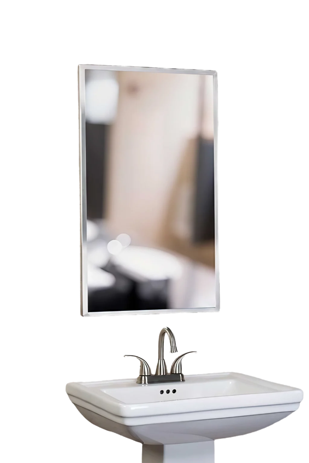 SS Angle-Snap Framed Mirror | Furniture & Equipment