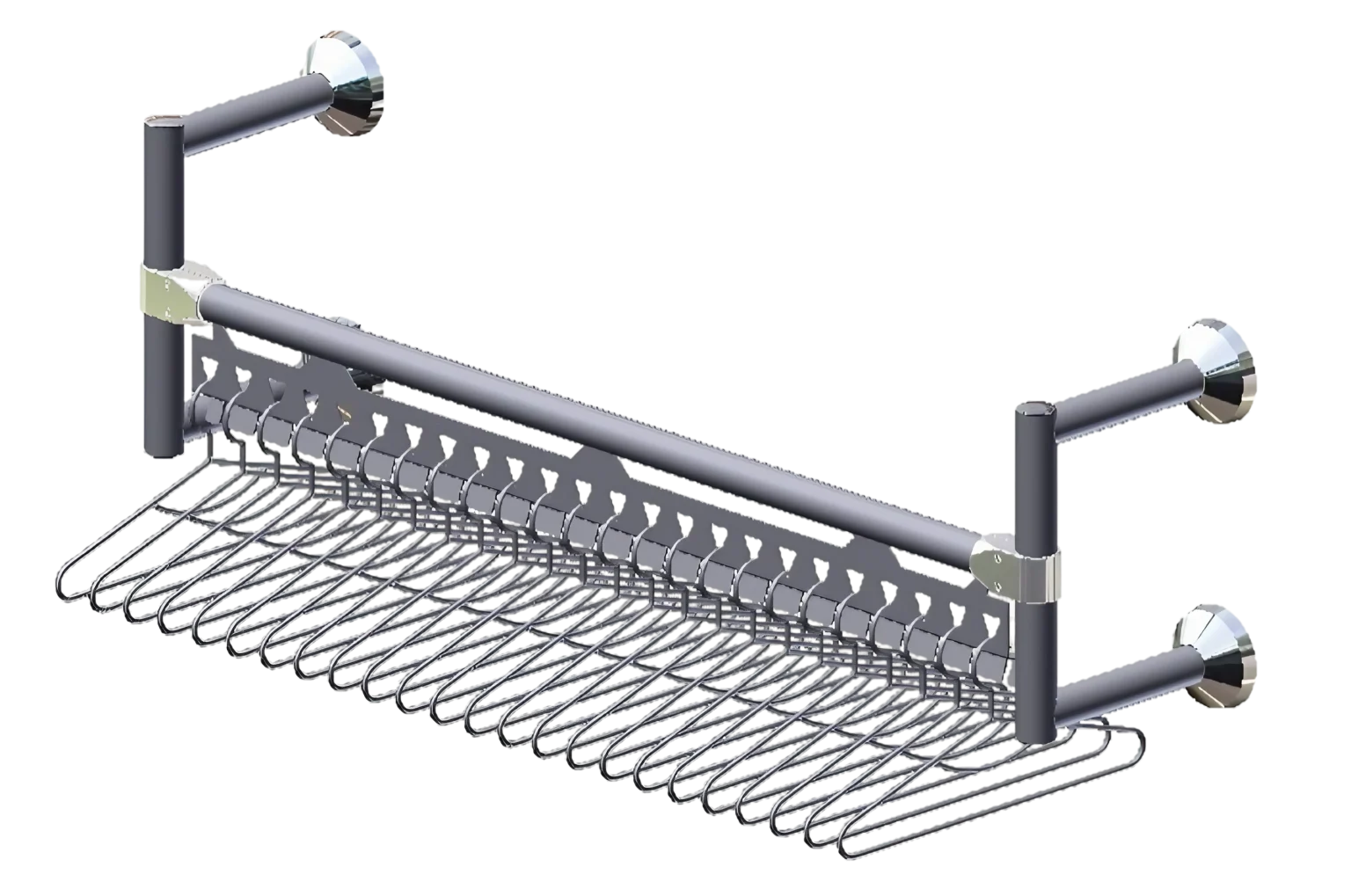 Wall Mount Garment Rack | Furniture & Equipment