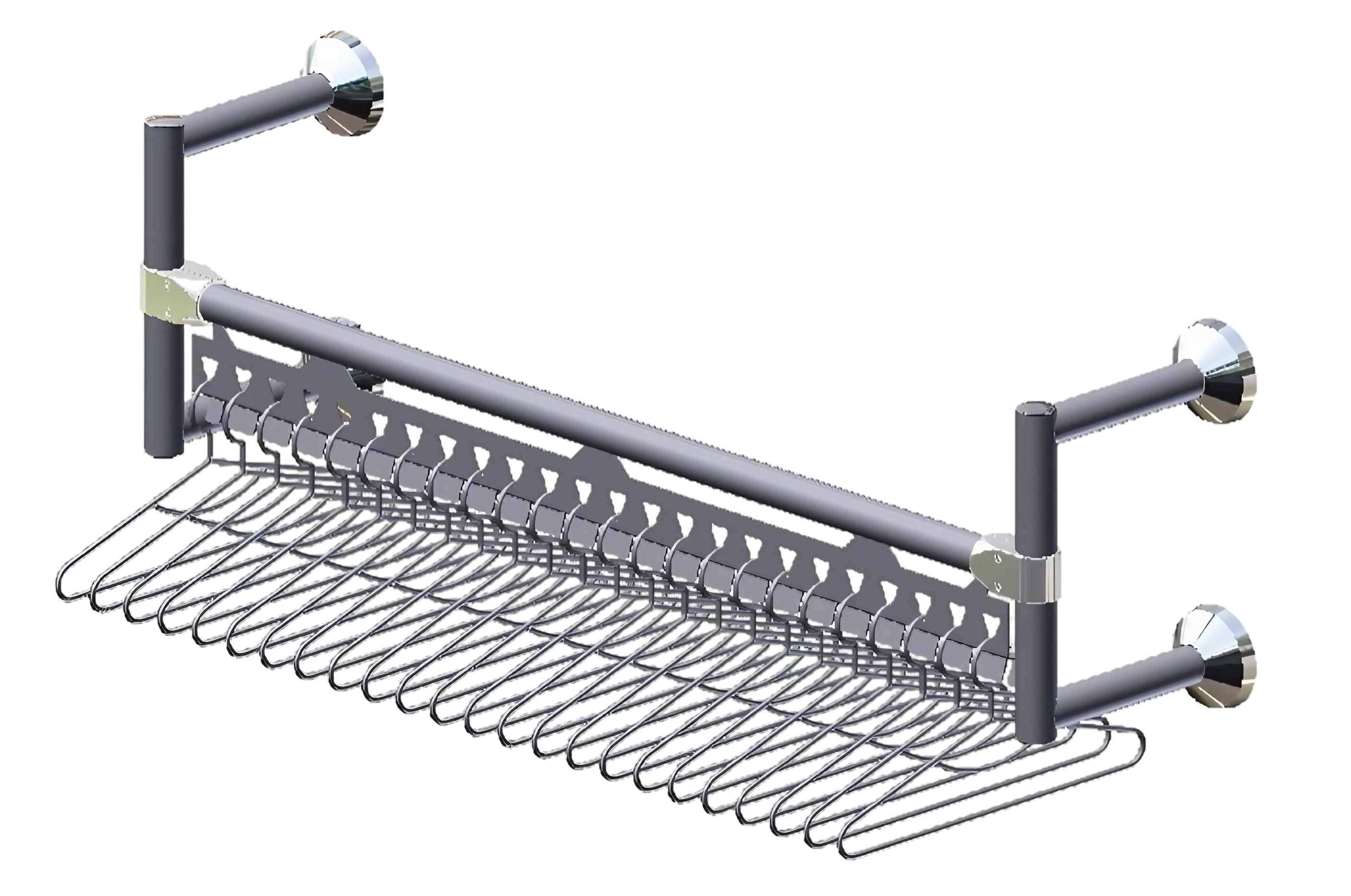 Wall Mount Garment Rack | Furniture & Equipment